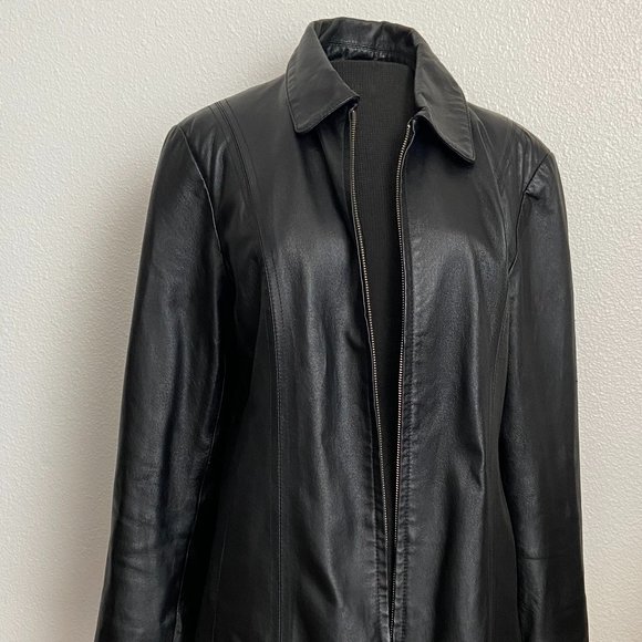 Junction West | Jackets & Coats | Junction West Black Leather Jacket ...